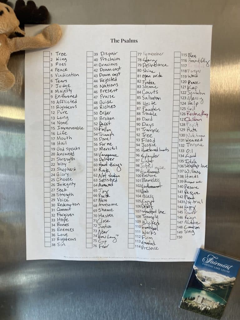 A Guide for Praying the Psalms (with a Printable PDF Download Tool)